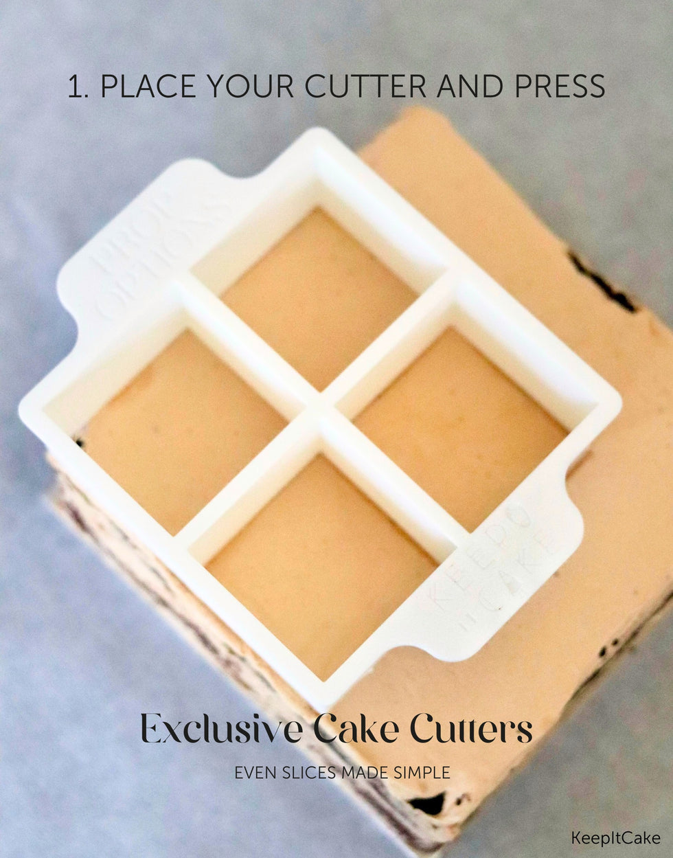 Cake Portion Cutter for Professional Bakers | Neat Slice Tool by Prop ...