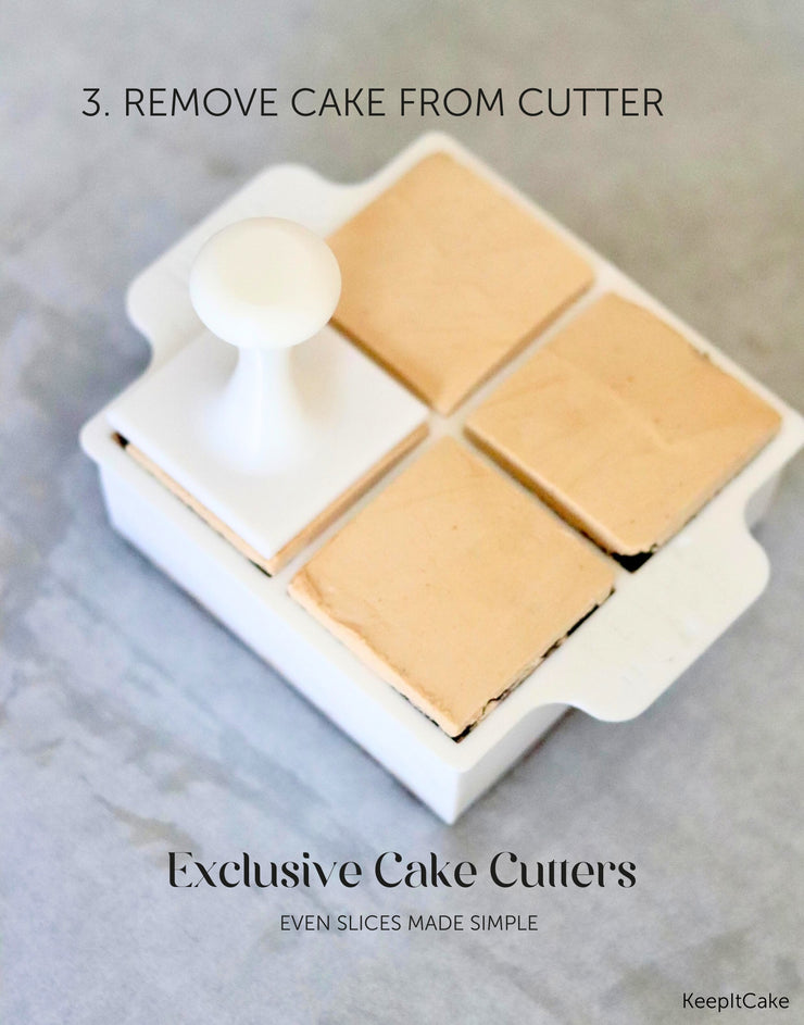 Cake Portion Cutter for Professional Bakers | Neat Slice Tool by Prop ...