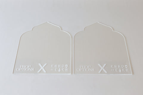 Original Trefoil Arch Cake Guides | Prop Options