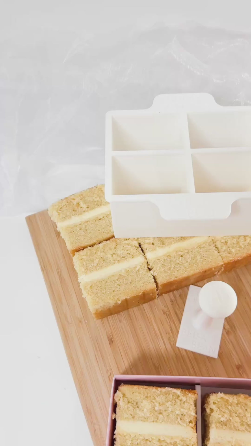 Cake Portion Cutter for Professional Bakers | Neat Slice Tool by Prop ...