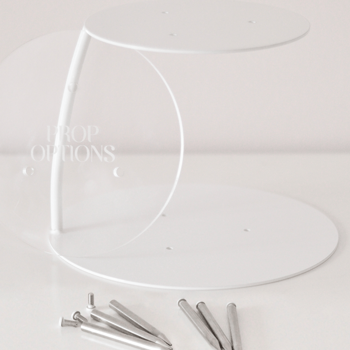 PropSecure® Round Side Bar Cake Separator Bundle | Prop Options