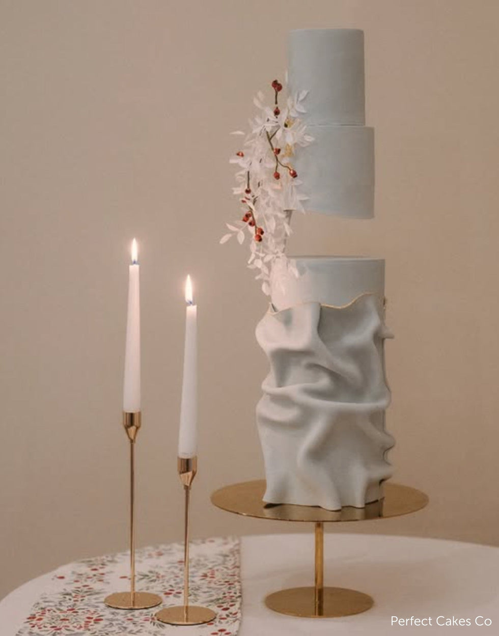 Special Edition 12" Gold Stiletto Cake Pedestal | Prop Options