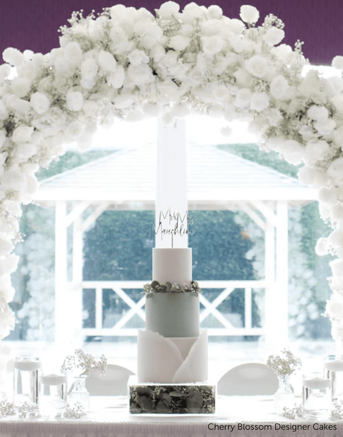Square Acrylic Fillable Clear Tier Separators | Prop Options