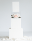Square Acrylic Fillable Clear Tier Separators | Prop Options