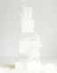 Square Acrylic Fillable Clear Tier Separators | Prop Options