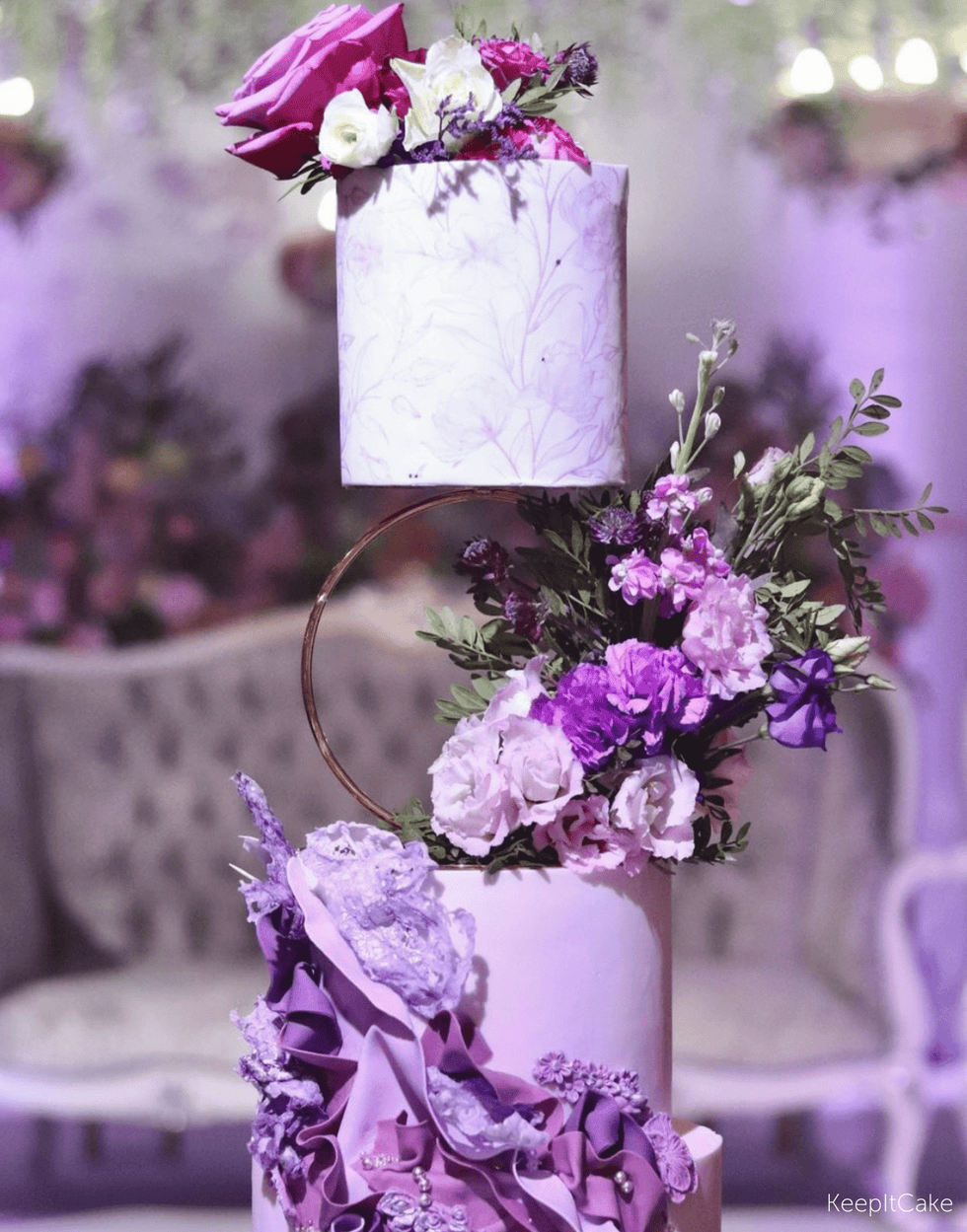 The Original Hoop Tier Cake Separator | Prop Options