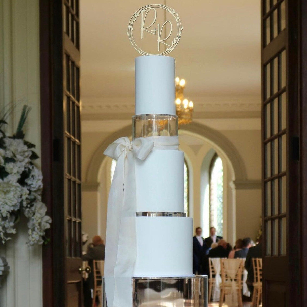 Bespoke XL Premium Acrylic Fillable Cake Stand Plinth | Prop Options